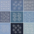 1 Set 12Pcs 12 Styles PET Hollow Out Drawing Painting for DIY Scrapbook ...