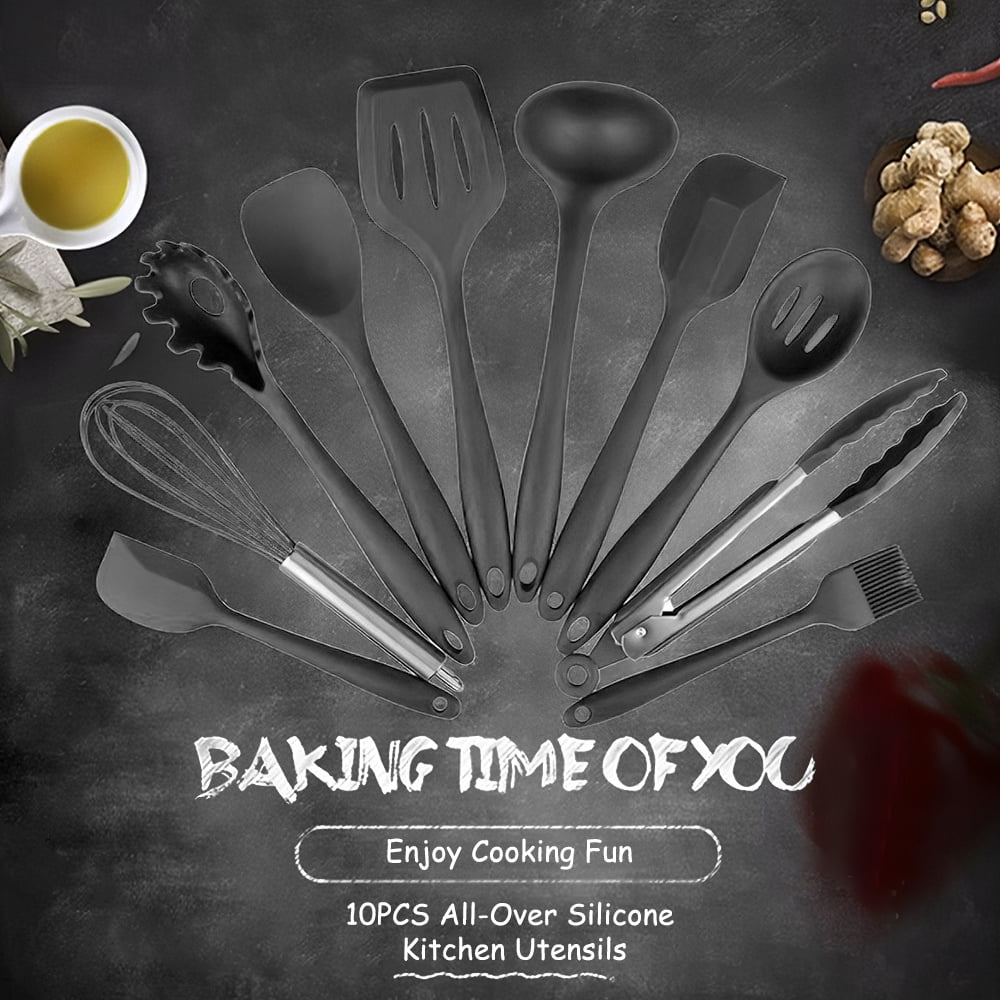 Click here for Yeacher Kitchen Utensils Set 10pcs Silicone Non-St... prices