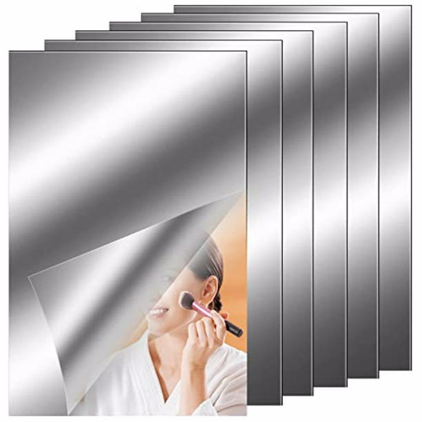 tssuouriy 6piece Scratch-proof Mirror Stickers For Office And Hotel ...