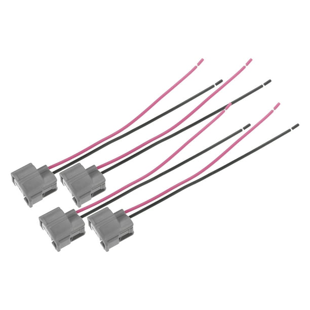 4 Uds conector de inyector de combustible Pigtail No.9098011875 para ...