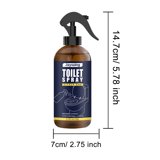 Weloille 120ml Toilet Spray,Pre-trip Poop Spray Bathroom Toilet Poop ...