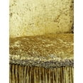 Extensive Ornamentation - Gold Vanity Stool for Bedroom - Walmart.com