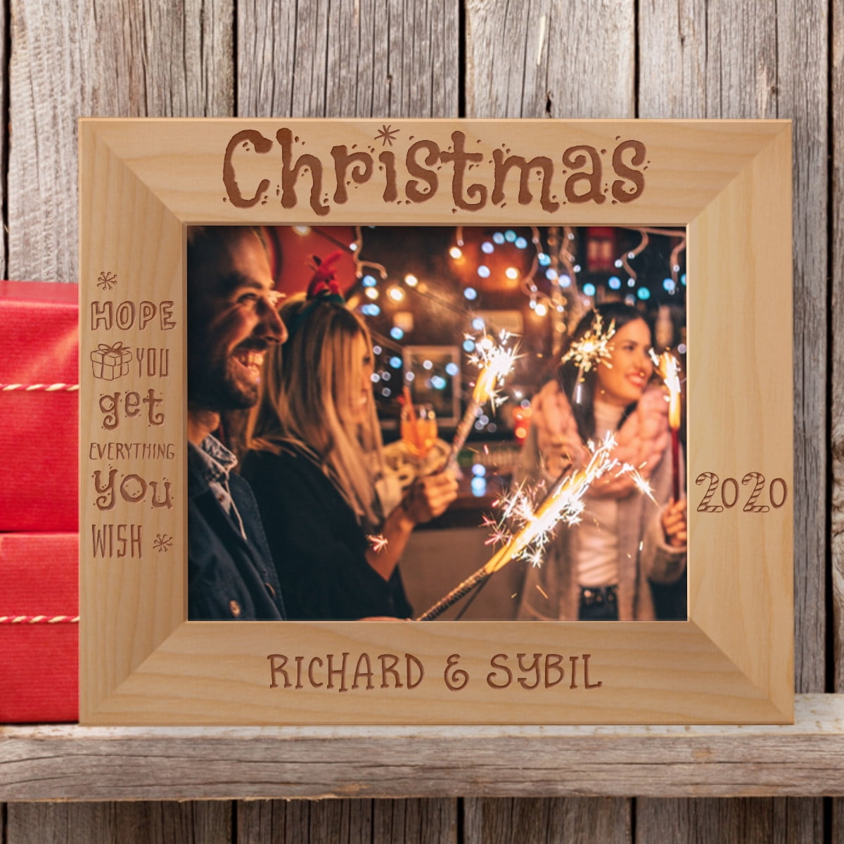 Hope You Get Everything You Wish Personalized Wooden Frame-10" x 8 ...