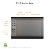 Bosto 1060 Plus Animation Tablet Pad with Wireless Battery-free Stylus ...