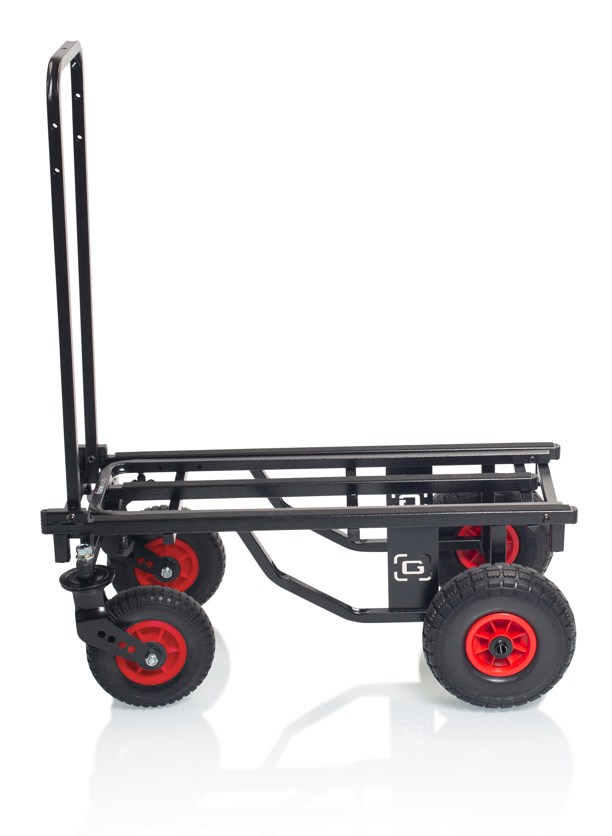 All-Terrain Folding Multi-Utility Cart with 30-52 Extension & 500 lbs ...