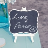 Weddingstar White Wood Wedding Tabletop Display Easel - Medium - Set of ...