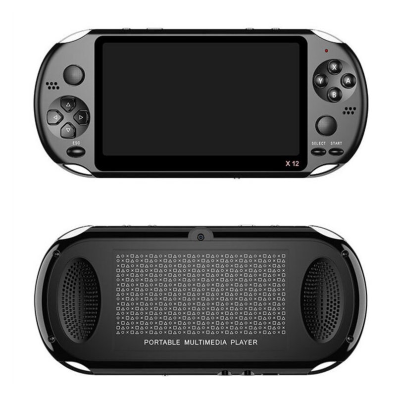 Consola portátil de 5,1 pulgadas y 8 GB con 1000 juegos y salida de TV ...