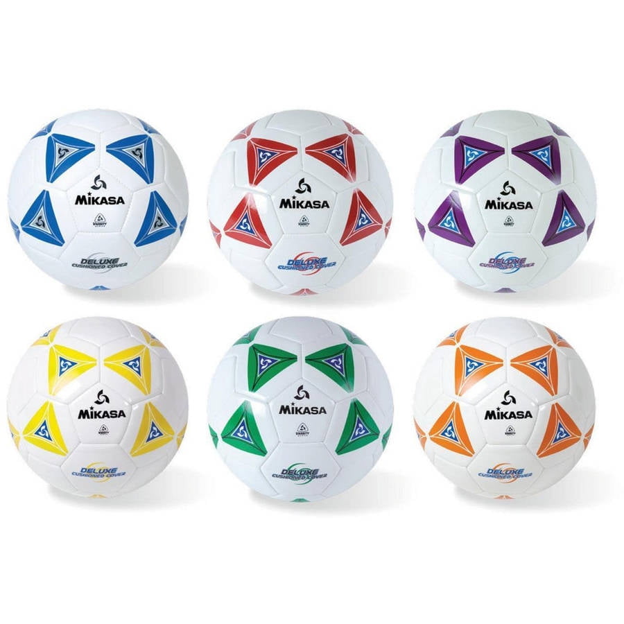 Mikasa Soft Soccer Ball Sets, Set of 6, Size 5 - Walmart.com