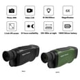 BekinTek Night Vision Monocular Rechargeable Telescope Infrared NVG ...