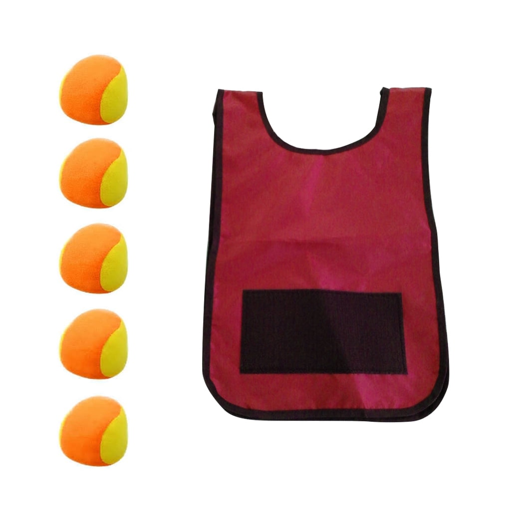Dodgeball Sticky Vest Outdoor Throwing Ball and Playing Vest Kit ...