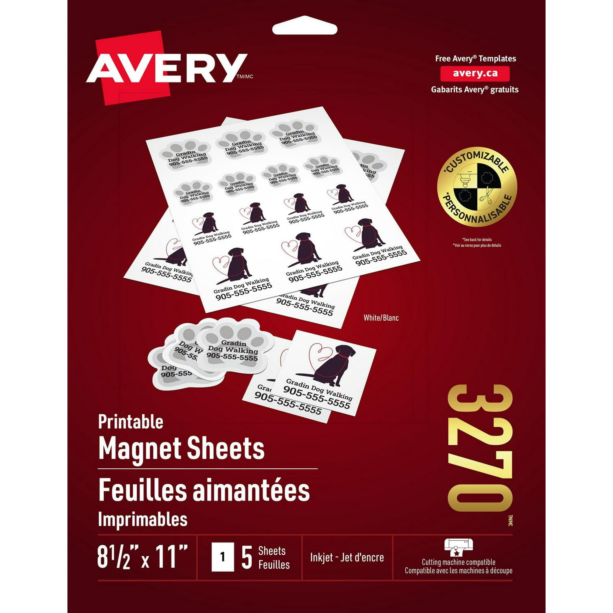 Click here for Avery Magnet Sheets 5 Pack 8-1/2 X 11 - 3270 prices