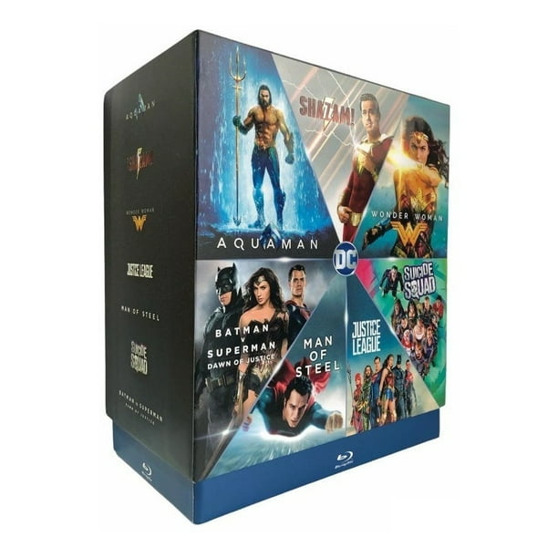 Dc Universe Heroes Coleccion 7 Peliculas Boxset Blu-ray Warner Bros Blu ...