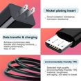 LINYAN-AC Adapter Wall Charger &5ft Micro USB Charging Cable Cord ...