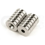 MAGCRAFT® NSN0586 - Rare Earth Ring Magnets, 0.5 in. Outside Diameter x ...