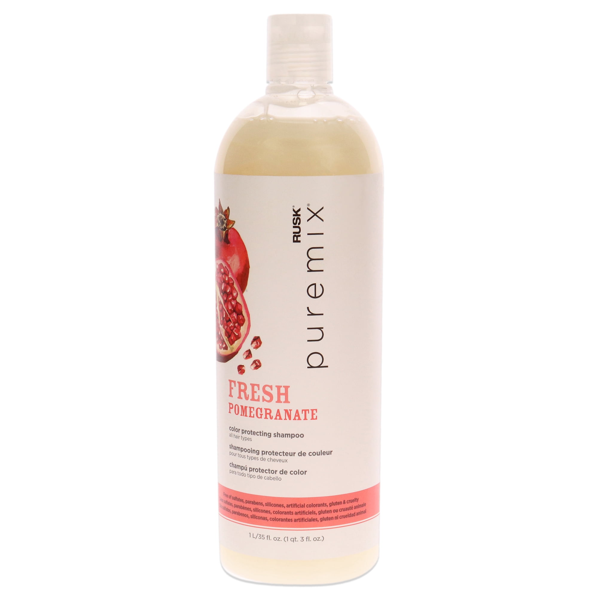Puremix Fresh Pomegranate Color Protecting Shampoo by Rusk for Unisex ...