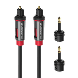 Monster® Digital Fiber Optical Audio Toslink Sound Bar TV Cable 12ft ...