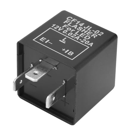 Long Service Life Stable Reliable 3-Pin LED Relay, LED Flasher Relay ...