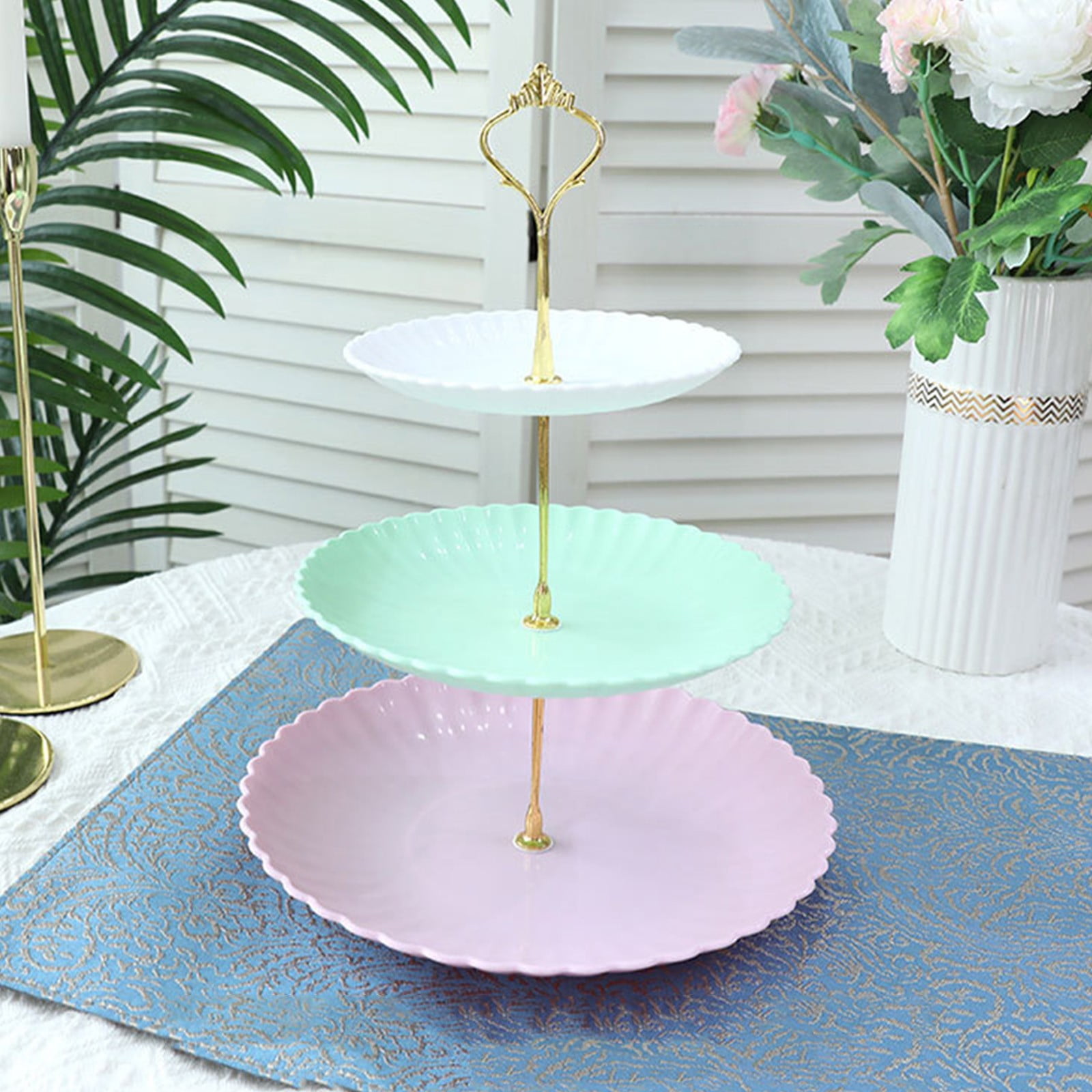 Click here for Haoxun 3-Layer Cupcake Rack Decorative Tray - Food... prices