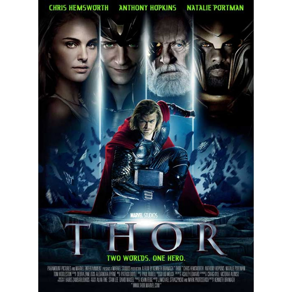 Thor - movie POSTER (Style V) (11" x 17") (2011) - Walmart.com ...
