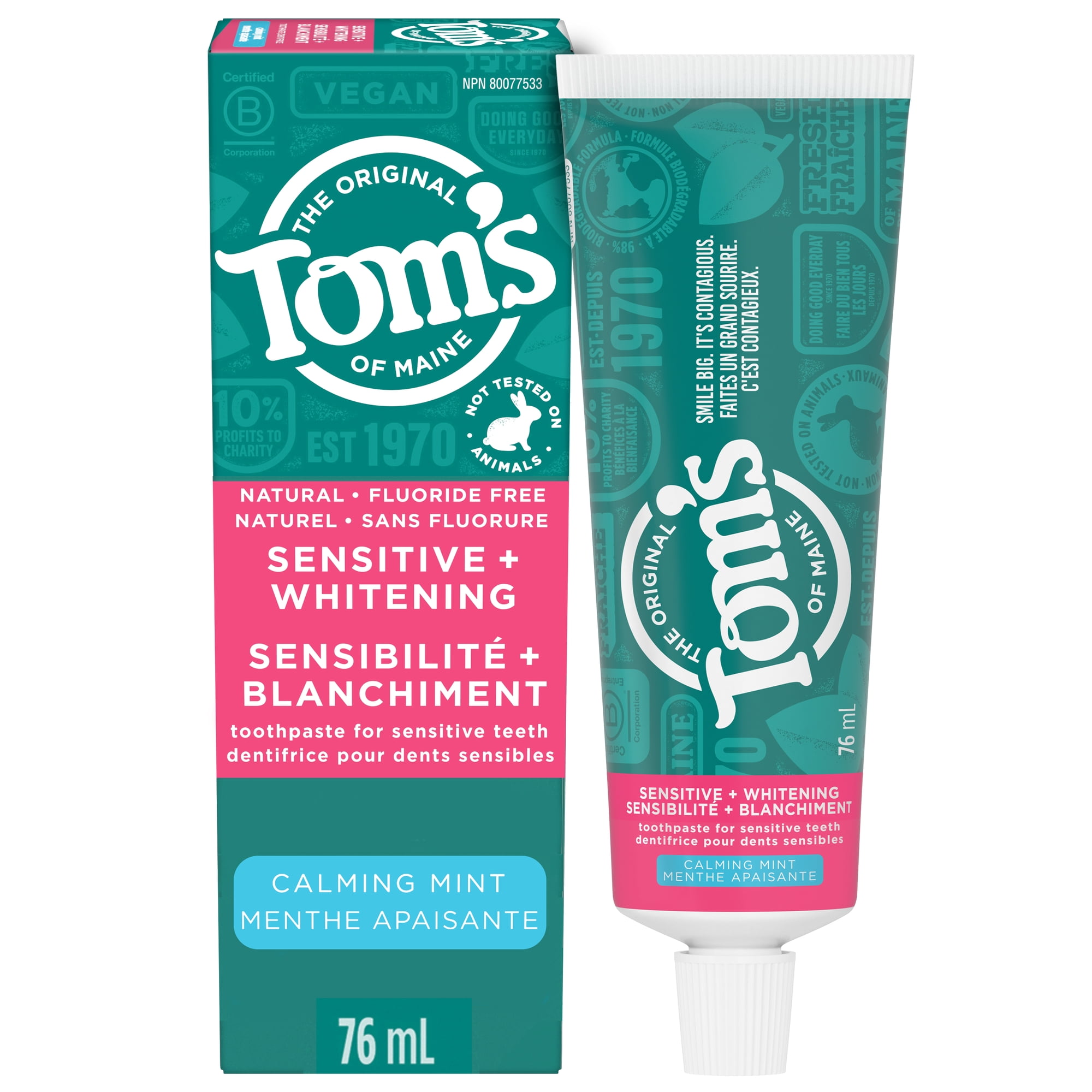 Click here for Toms Of Maine Sensitive Whitening Toothpaste  Fluo... prices