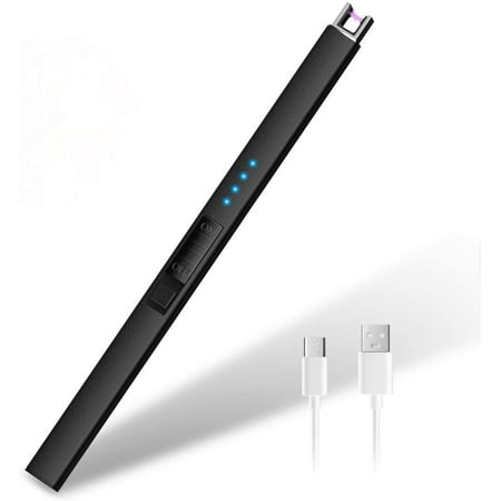 Electric Candle Lighter, Usb Rechargeable Electric Lighter With Type C ...