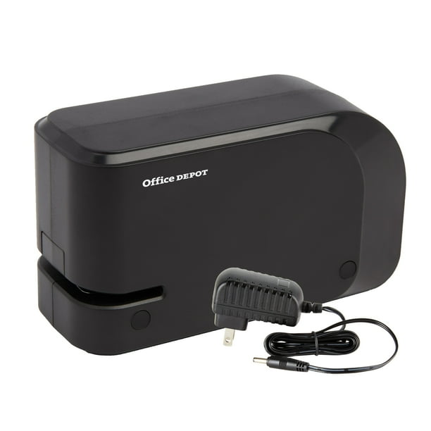 Office Depot Half-Strip Compact Electric Stapler, Black, 71757 ...