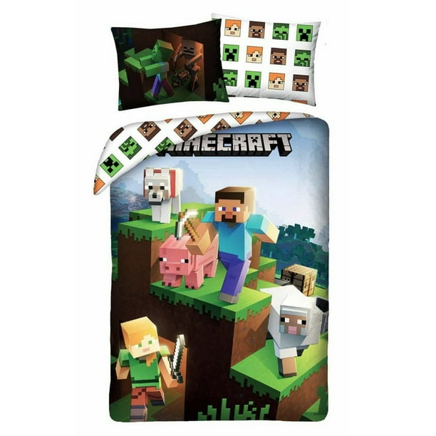 Minecraft Blocks Duvet Cover Set - Walmart.ca
