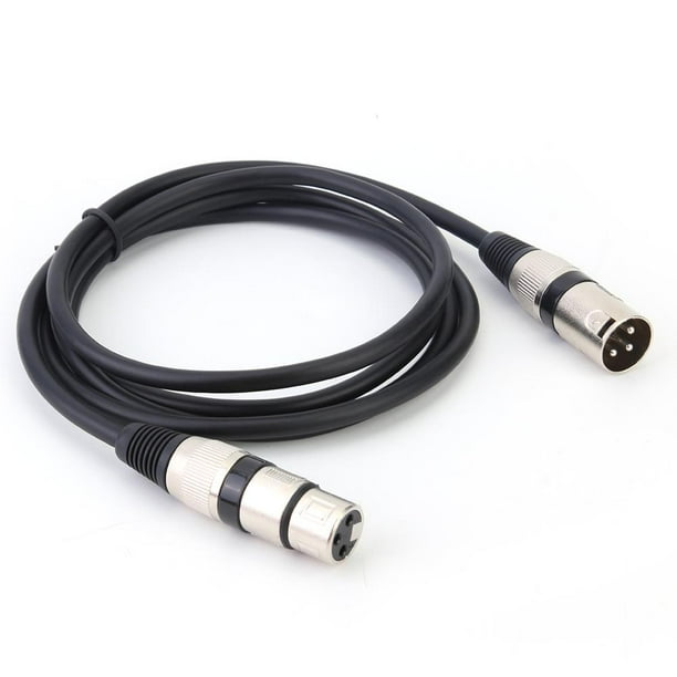 Colorido 5.9ft DMX Stage DJ Cable XLR 3Pin a Cable conector | Walmart ...