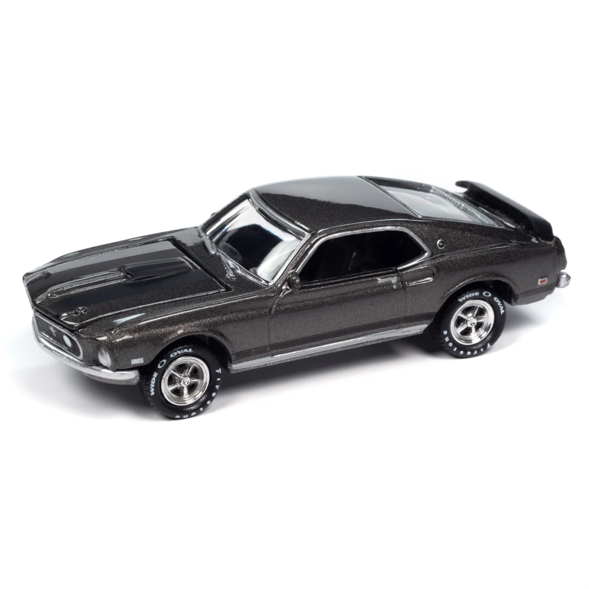 Click here for 1969 Ford Mustang Mach I Gray Metallic With Black... prices