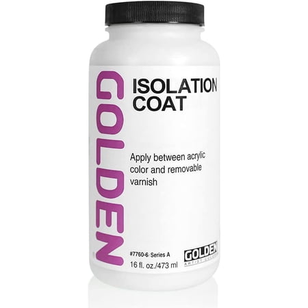 Golden Artist Colors Isolation Coat, to Unify and Protect the ing ...