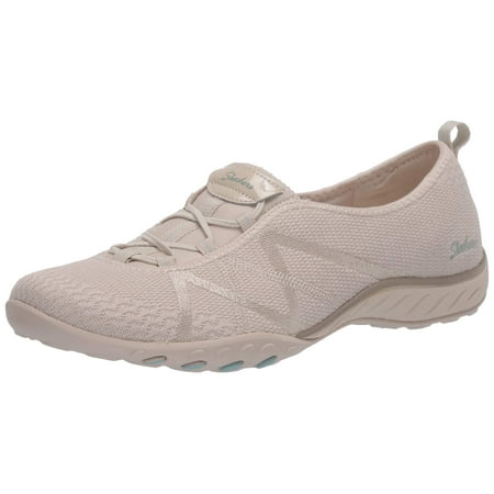 Skechers Women's Breathe-Easy-A Look Sneaker, Natural, 8.5 M US ...