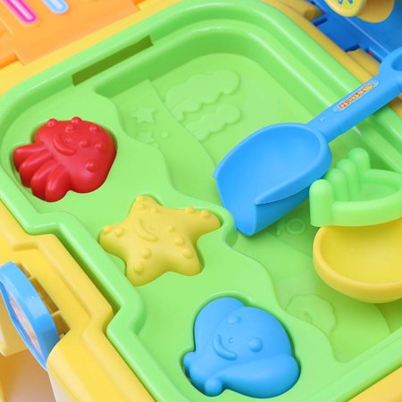 Beach Sand And Water Table Kids Sandbox Activity Table Sensory Table ...