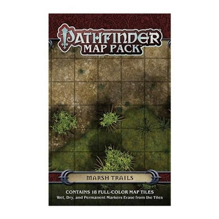 Paizo Publishing PZO4059 Path Finder Map Pack-Marsh Trails | Walmart Canada