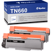 GREENCYCLE 1 Pack Compatible for Brother TN360 TN330 Black Toner ...