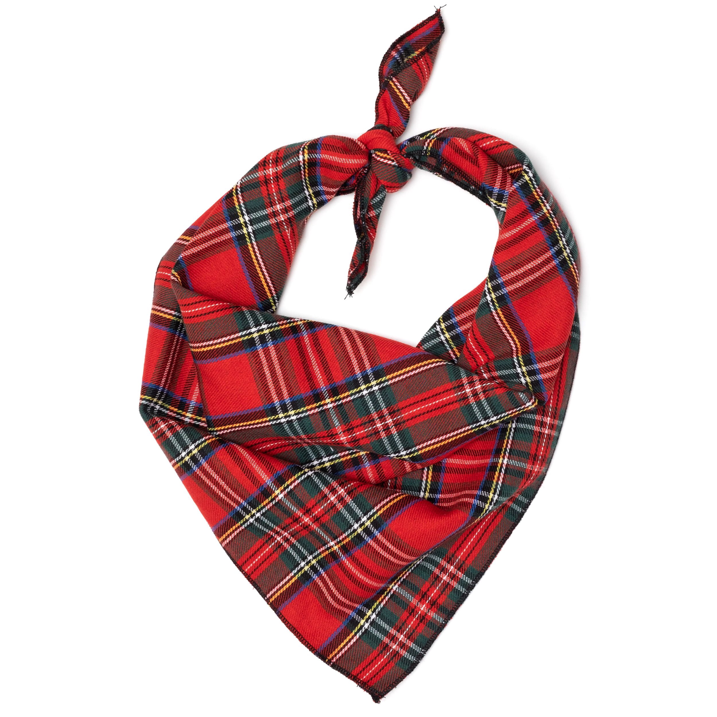 Red Plaid III Bandana - Walmart.com