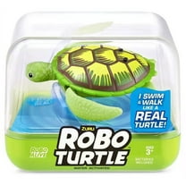 Robo Alive Robo Turtle Green Robotic Turtle Figure Electronic Pet - Walmart.com