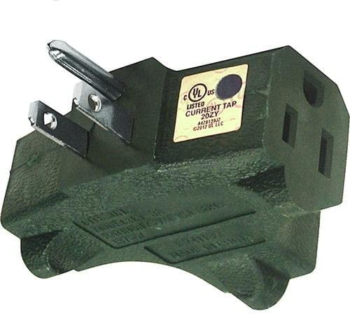 3 Way Outlet Wall Plug Adapter (T Shaped Wall Tap) 3 Prong - Walmart.com