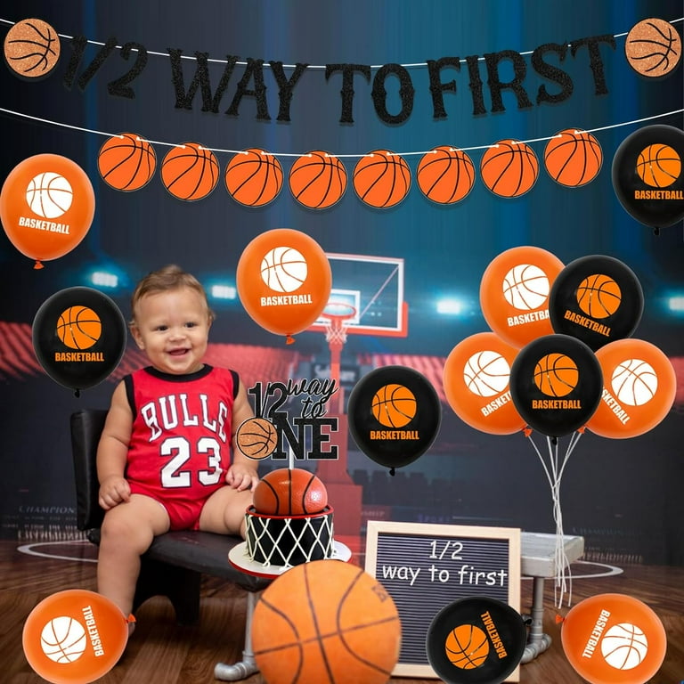 Basketball Theme Birthday Party Kara's Party Ideas NBA Basketball
