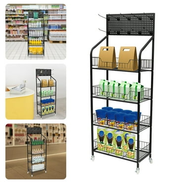 VGBYUJ 5 Tier Candy Display Rack, Retail Counter Display Rack Stand for ...
