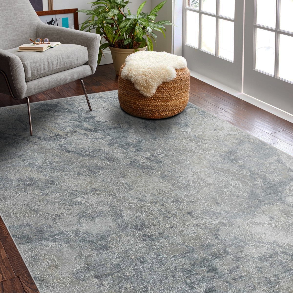 Click here for Rug Branch Melo Collection Modern Abstract Scandin... prices