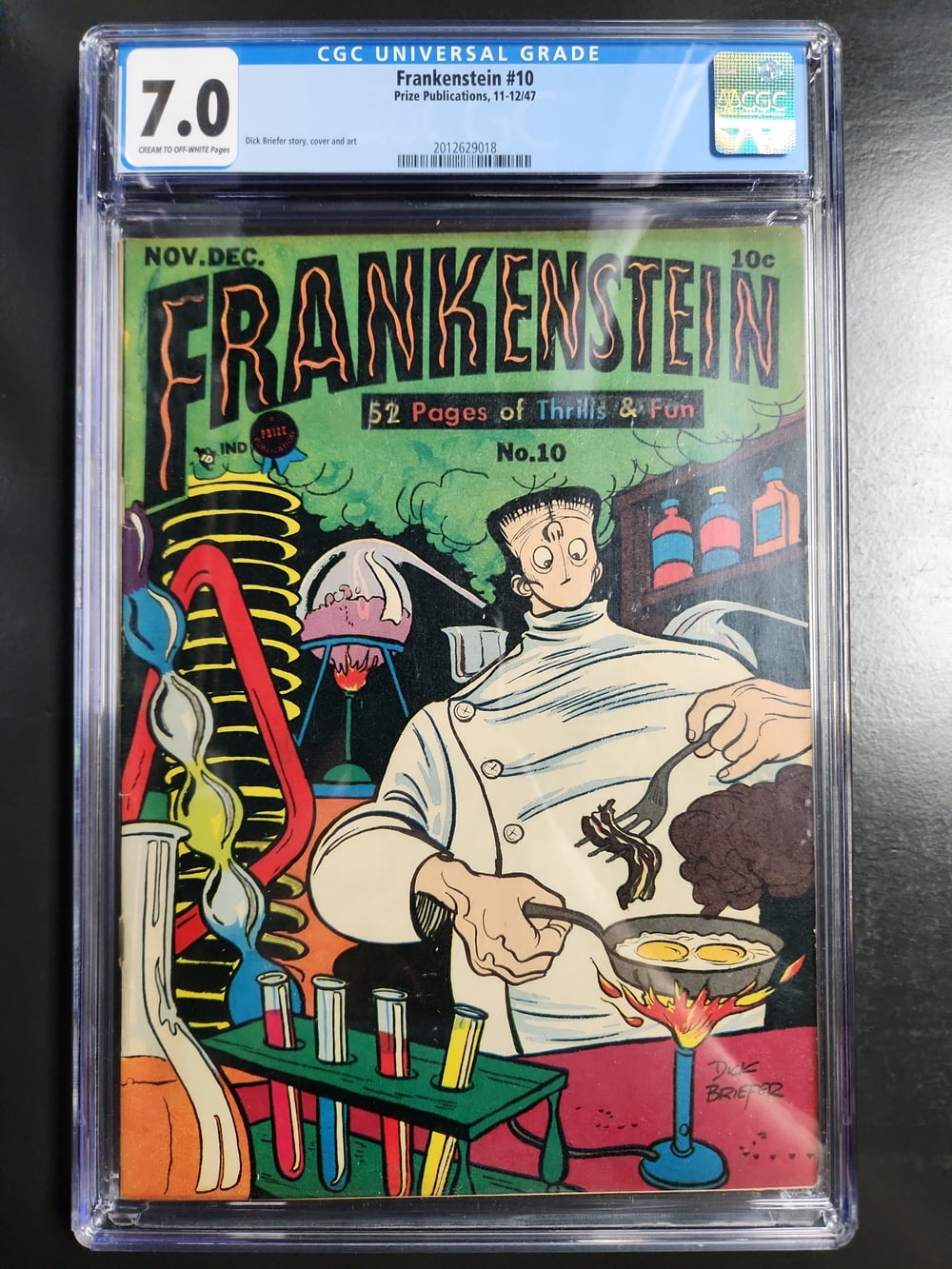 Frankenstein #10 - CGC 7 Comic Book - Walmart.com