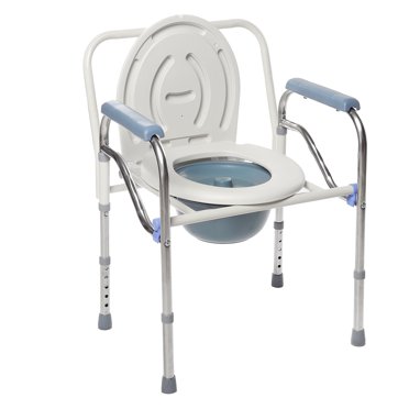 Drop-arm commode deluxe steel, 19-23" height, 2/case - Walmart.com