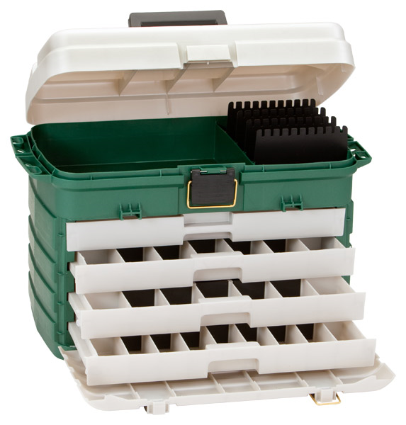 Plano 7592 Guide Series Stowaway Tackle System & Bait Storage with Four ...