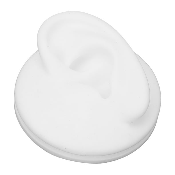 Fake Ear Model, White Professional Silicone Ear Model Silicone For ...