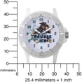 Descendants 2 Uma Women's White Plastic Watch, White Bezel, White ...