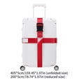 Adjustable Luggage Straps Nylon Travel Bag Straps for Travel Suitcases ...