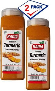 2 Pack - Badia Turmeric ground 16 oz Curcuma Molida GF Kosher - Walmart.com