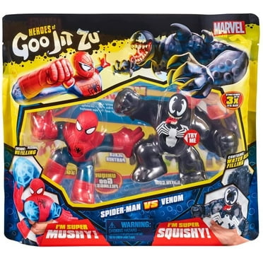 Heroes of Goo Jit Zu Marvel Hero 4-Pack, Spider-Man, Hulk, Iron Man and ...