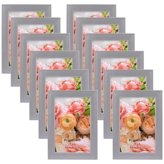 Mainstays 4x6 Front Loading Picture Frame, Black, Set of 12 - Walmart.com