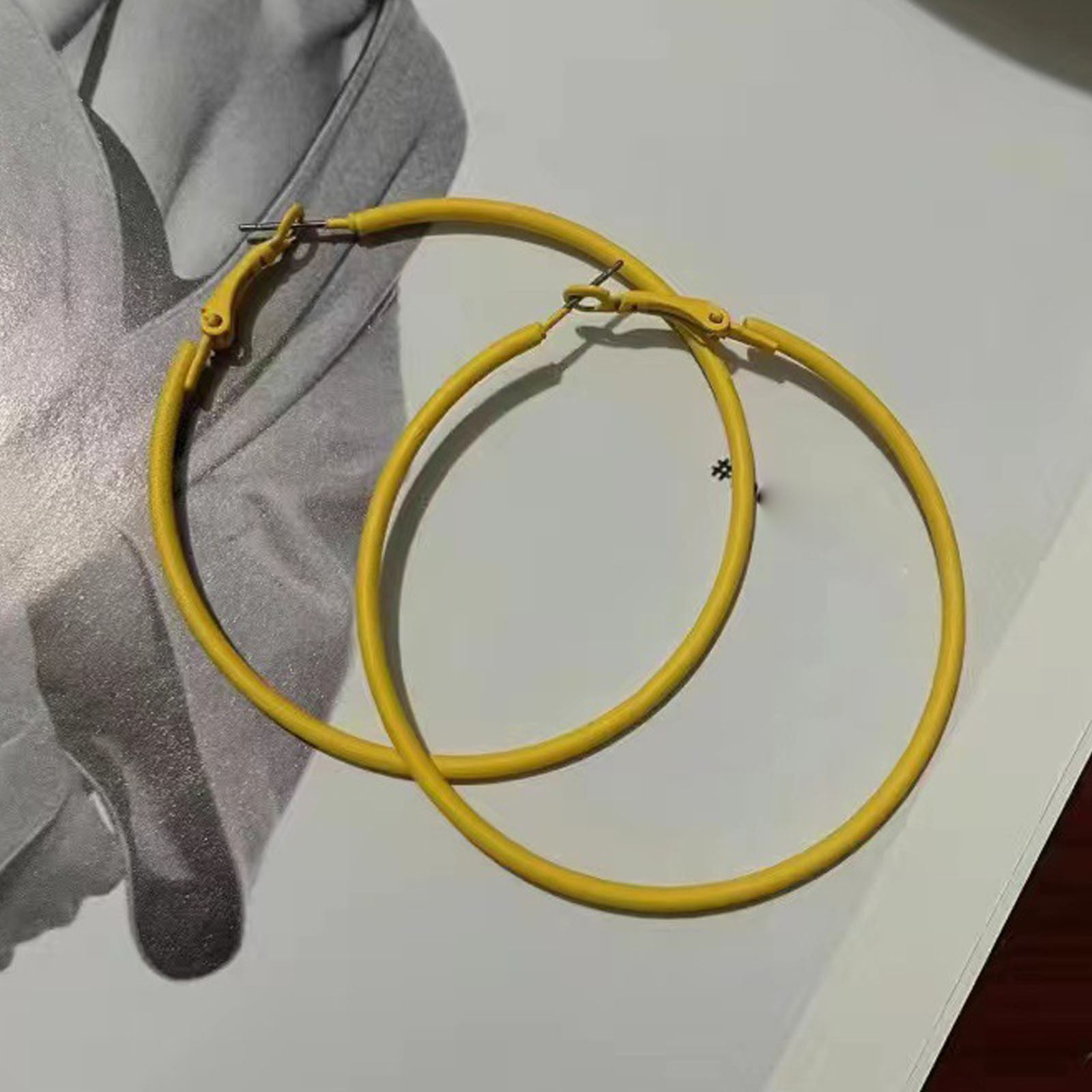 Click here for Yangzheee Hoop Earrings For Women 60mm Big Stainle... prices